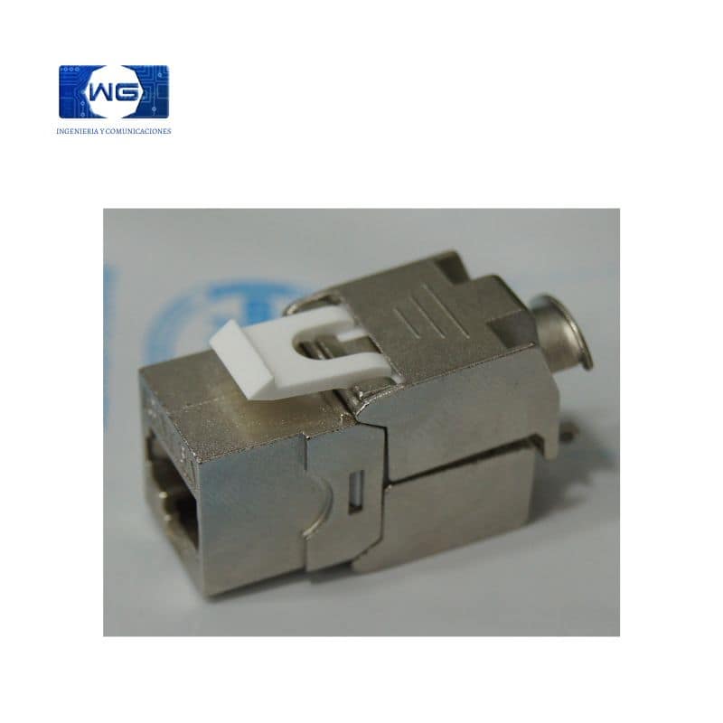 Jack blindado rj45 Cat 6a marca WEEPDA - INGENIERIA & COMUNICACIONES